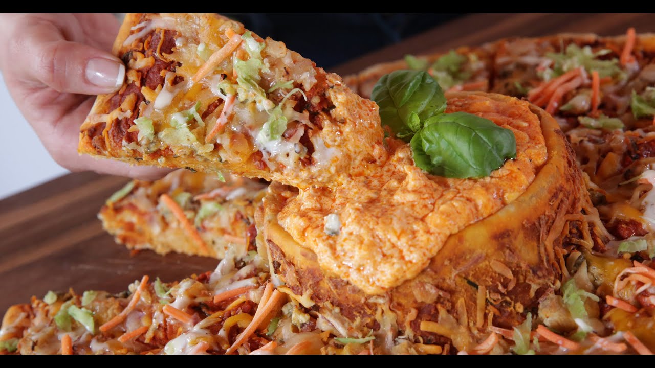 How to Make Volcano Pizza | Eat the Trend - YouTube