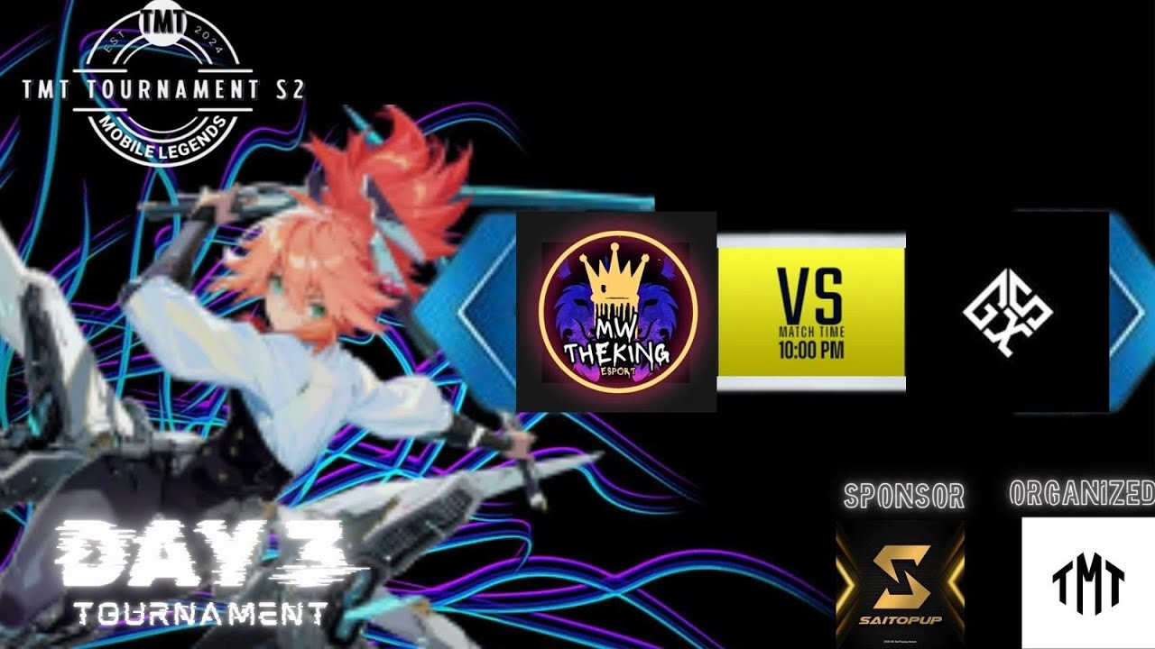 TOURNAMENT MOBILE LEGENDS BANG BANG TMT S2 ( GXS VS MW THE KING ) - YouTube