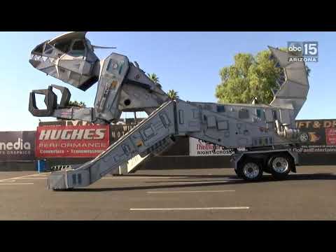 Meet Robosaurus! World's Largest Transformer - ABC15 Digital - YouTube