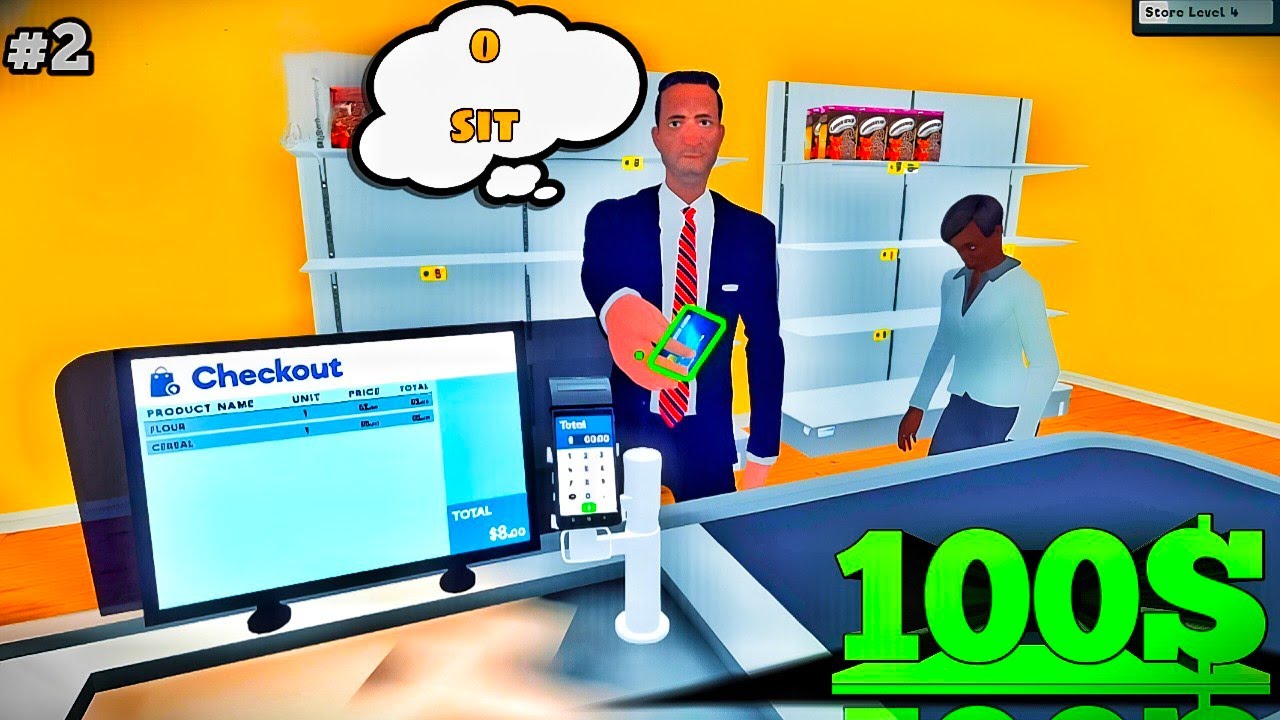 Super Market Simulator Episode 2 – Shopping Madness Begins! - YouTube