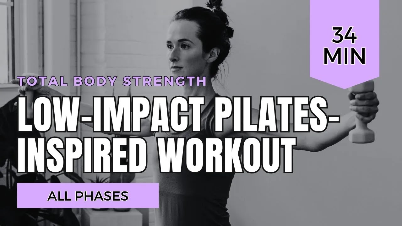 All Phases: 30-Min Low-Impact Pilates-Inspired Workout (With Light ...