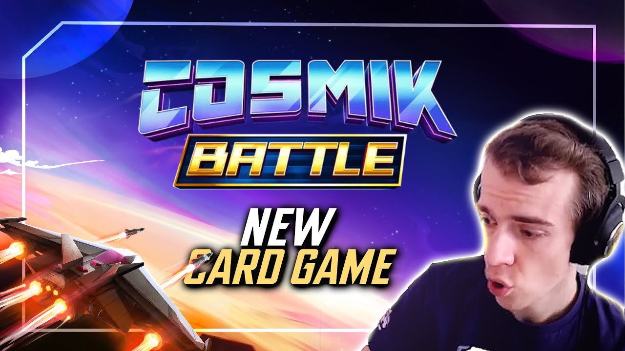 Trying out a new TCG - Cosmik Battle (Sponsored) - YouTube