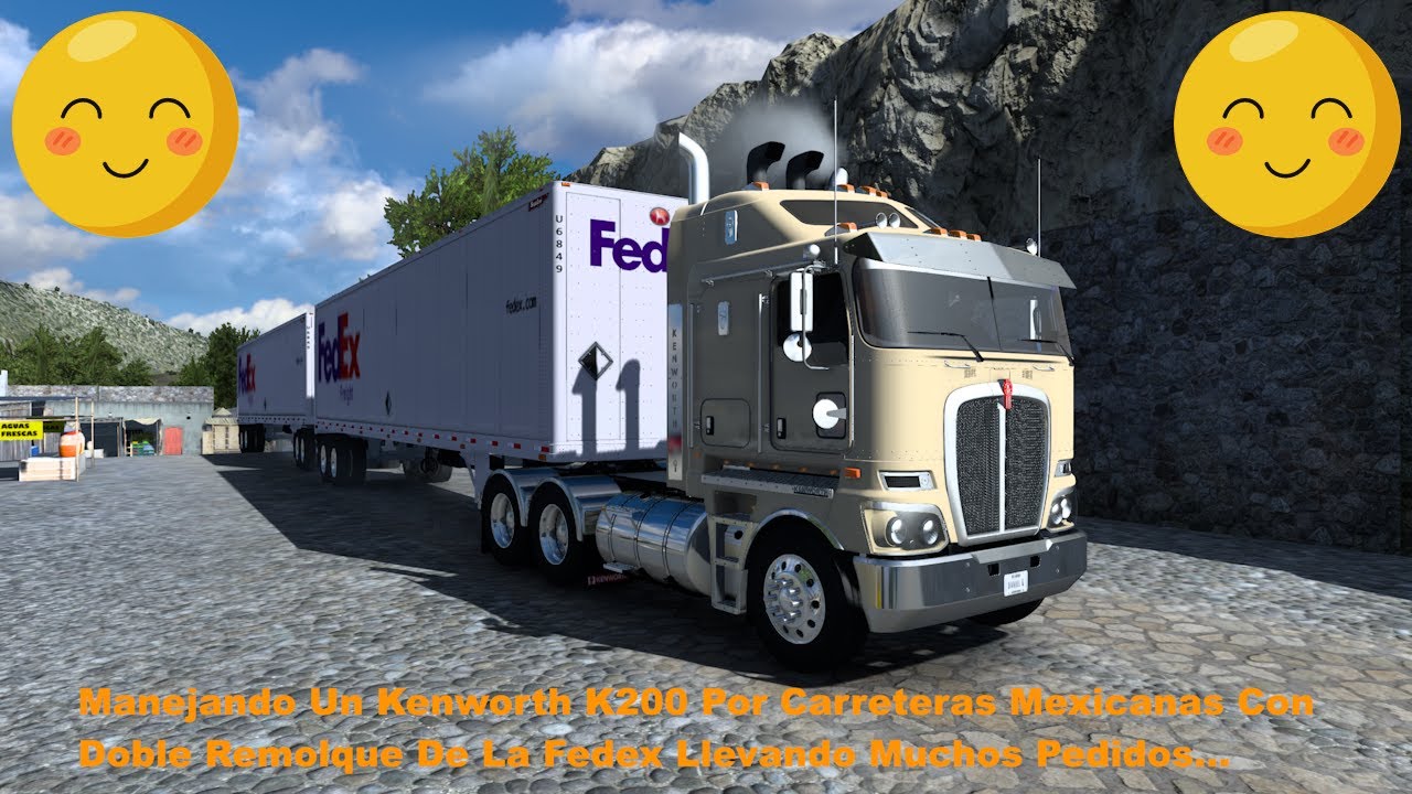 Manejando Un Kenworth K200 Por Carreteras Mexicanas Con Doble Remolque ...