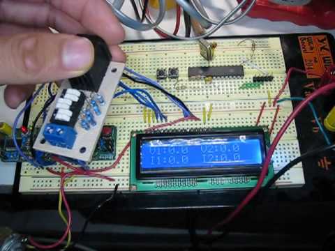 Arduino Sensor Display Unit First Tests - YouTube