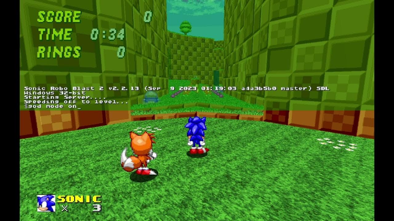 Jak Nastavit God Mode Ve Hře SRB2 CZ Návod - YouTube