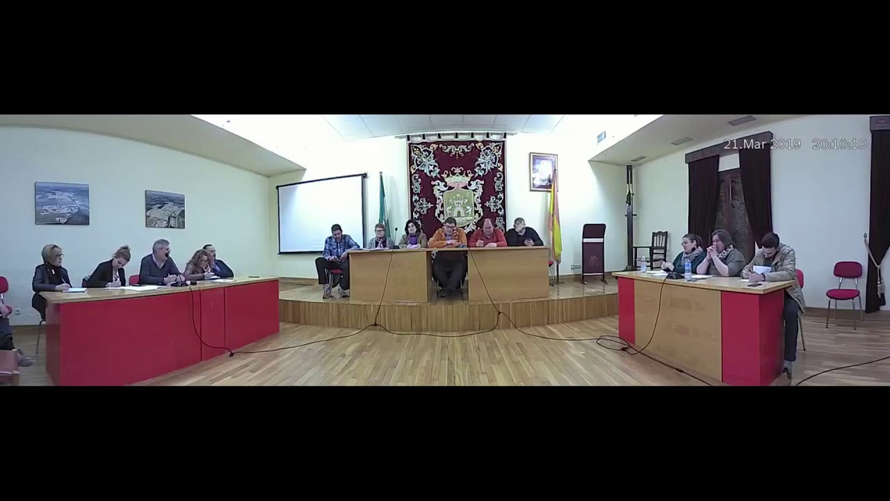 AYUNTAMIENTO DE VILLAVERDE DEL RÍO. PLENO DEL 21 DE MARZO DE 2019 - YouTube