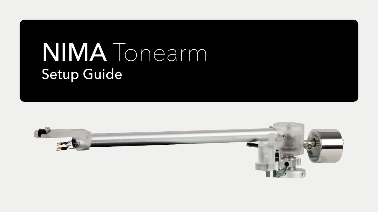 NIMA Tonearm | Configuration Guide - YouTube