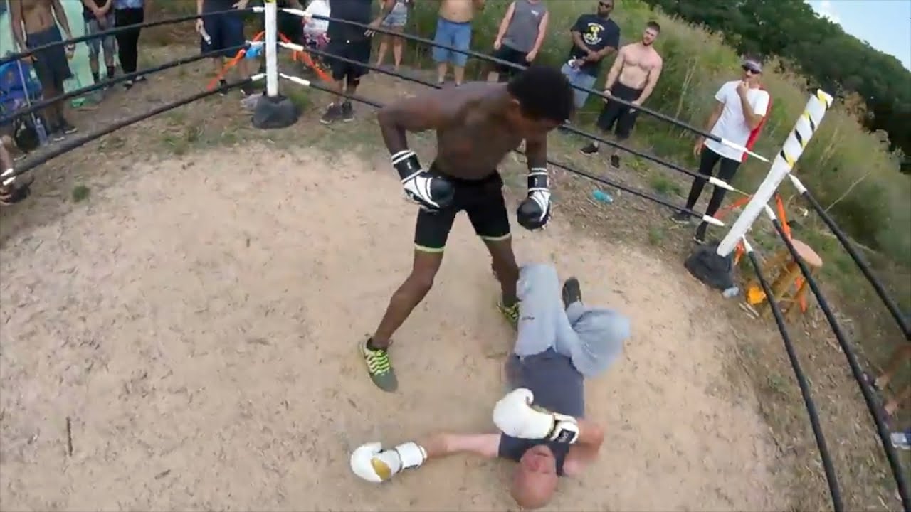 BOXING KNOCKOUT OLD SCHOOL STREETBEEFS - YouTube