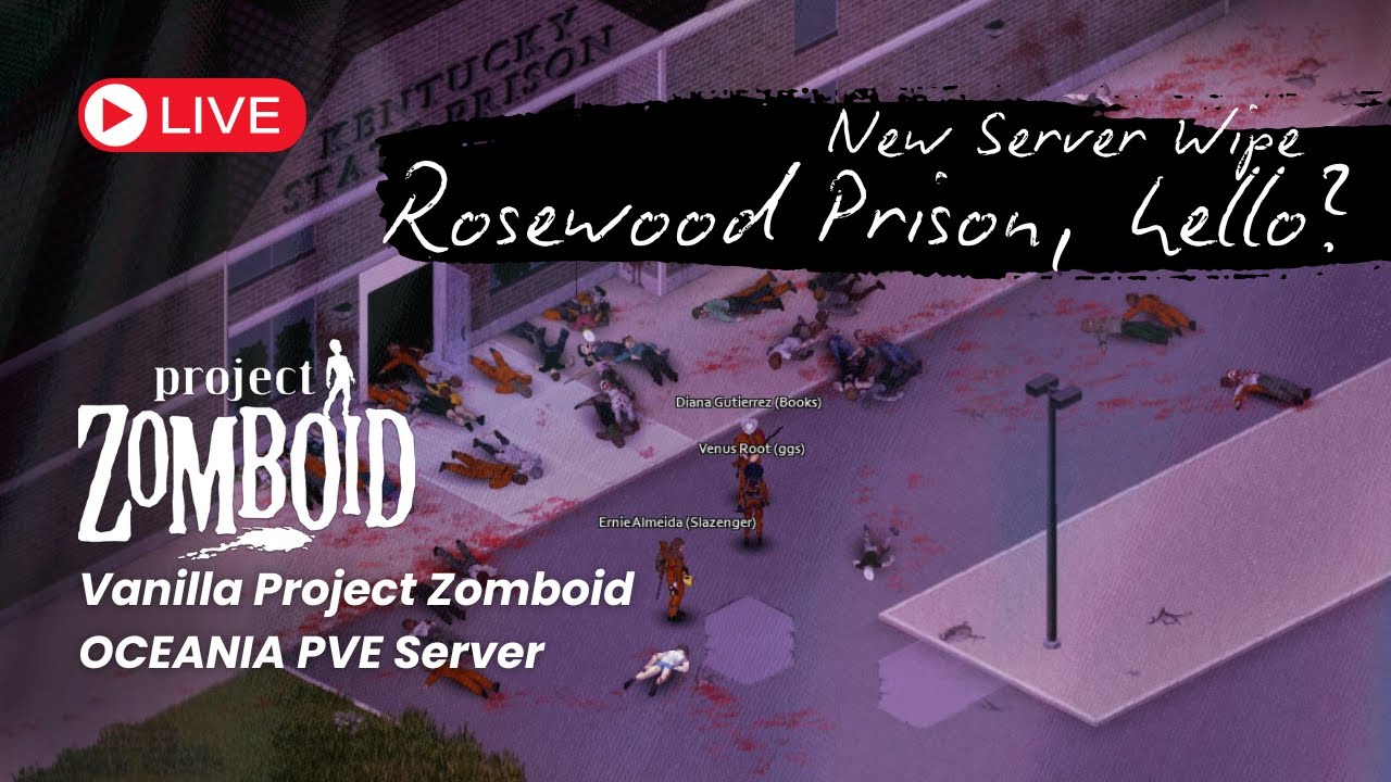 Rosewood Prison, hello? | Project Zomboid - YouTube