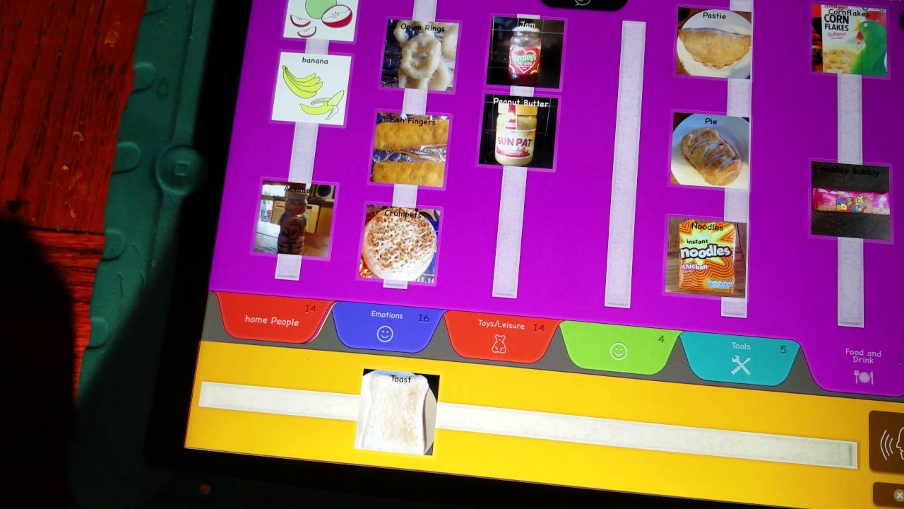 Autism ... Step by Step ... Electronic PECs demo - YouTube