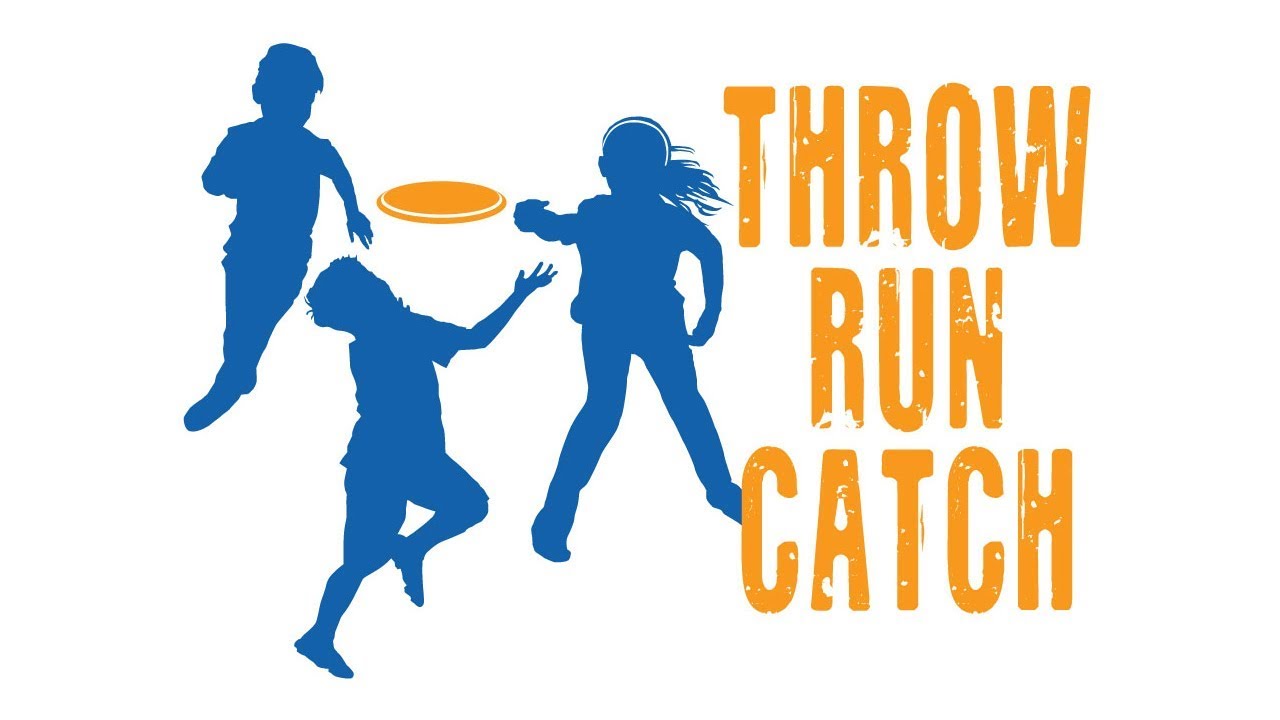 Throw Run Catch - A Flying Disc Program for Kids - YouTube