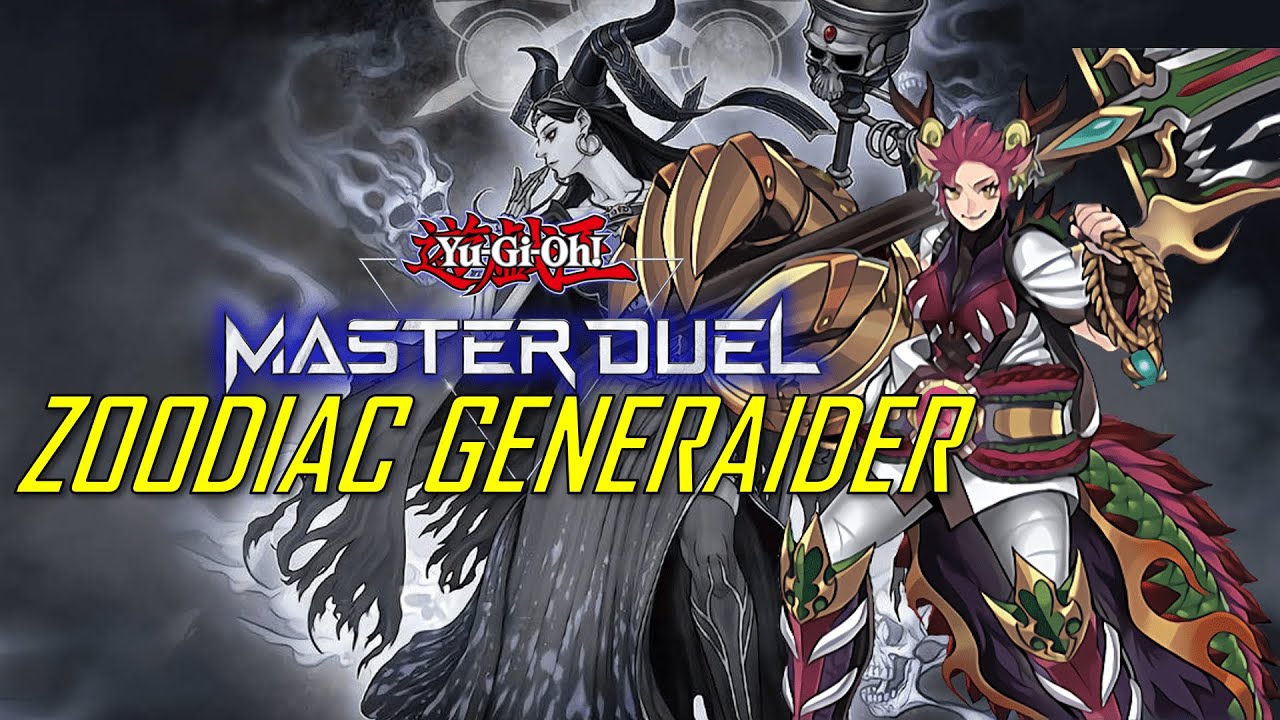 [MASTER DUEL] ZOODIAC GENERAIDER deck | XYZ Festival | Incompleted ...