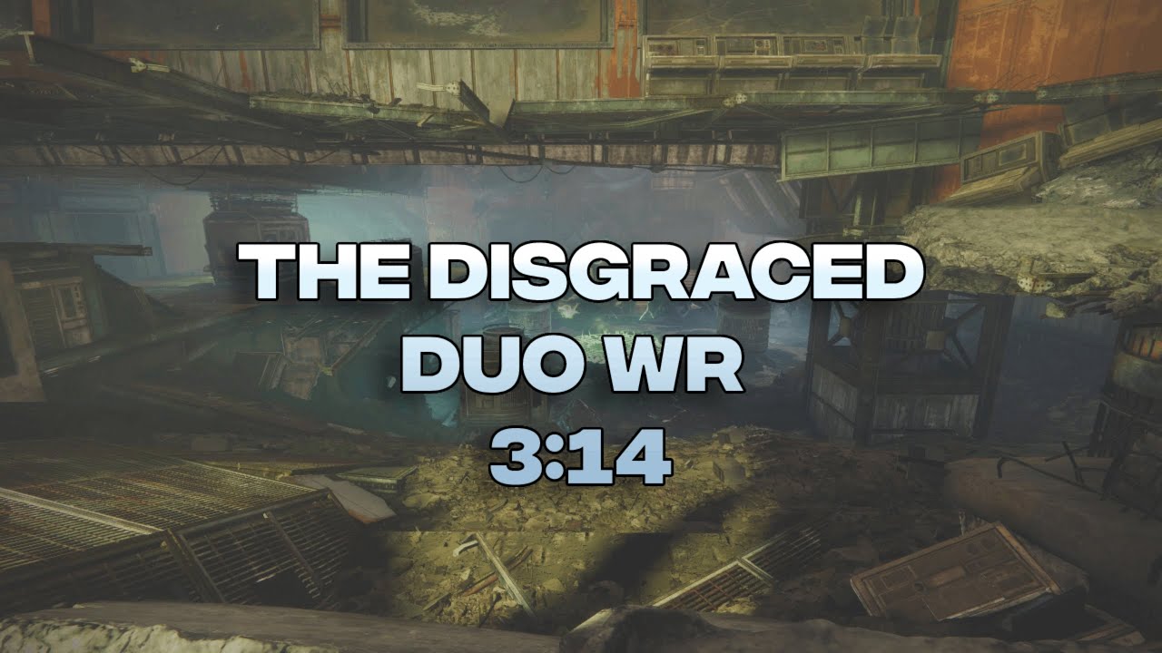 Destiny 2: The Disgraced Duo Speedrun WR (3:14) - YouTube