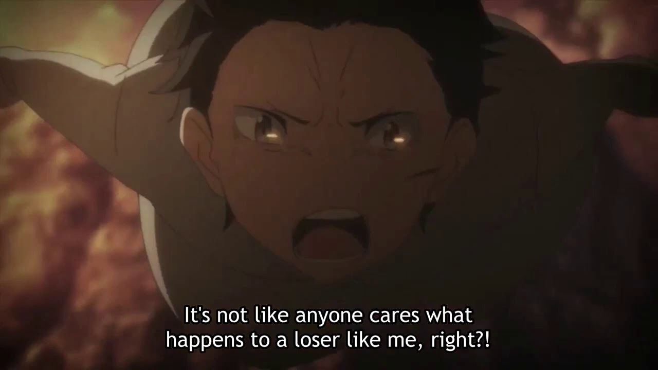 Subaru Crying | Re Zero Season 2 episode 13 (Sad Moments) - YouTube