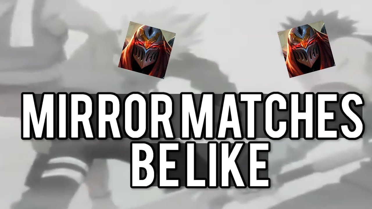 MIRROR MATCHES BE LIKE - YouTube