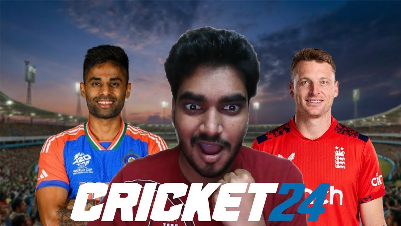 🔴 Live India vs England 2nd T20 Cricket Match Today | IND vs ENG 2025 | Cricket 24 Gameplay # ...