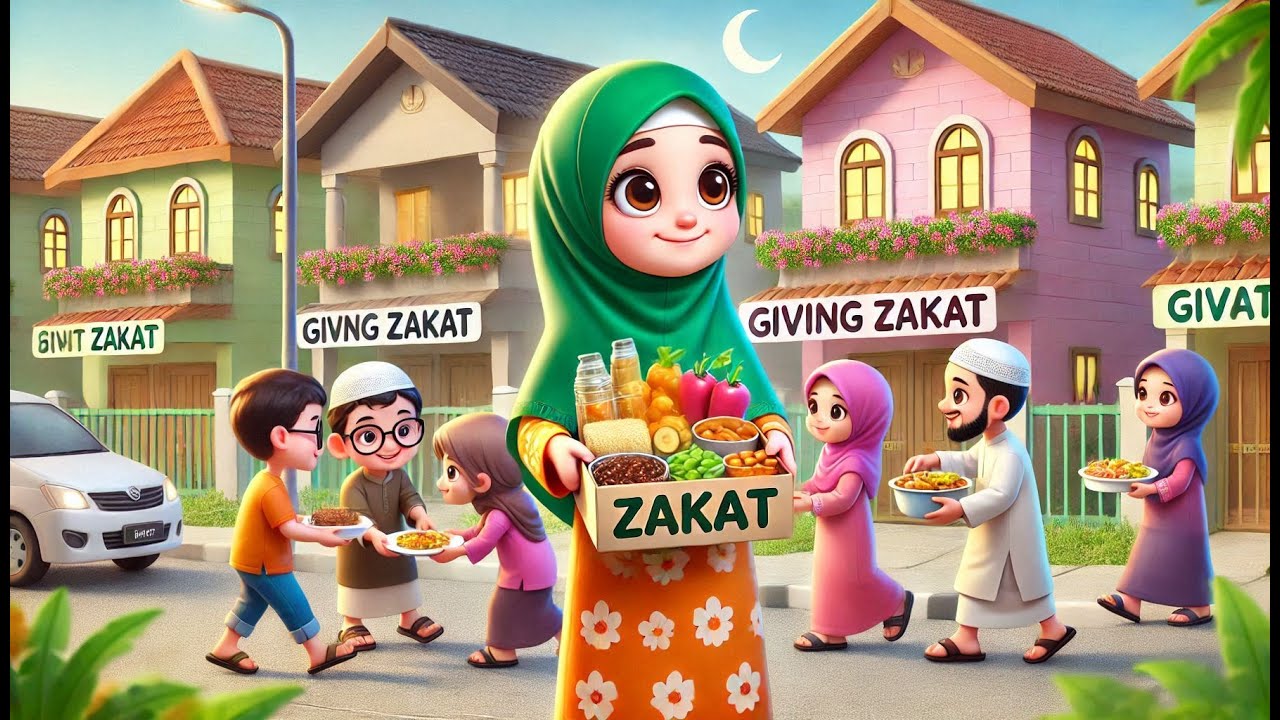KIDS LOVE Singing Zakat Nasheeds in this Fun Islamic Cartoon! - YouTube