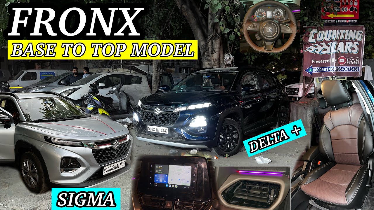 MARUTI FRONX MODIFIED | 🔥 35% Discount on Genuine Accessories | Fronx ...