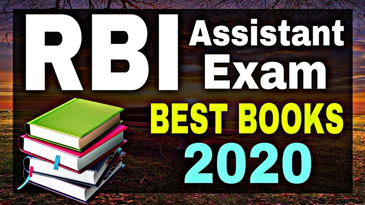 RBI Assistant 2020 Exam Best Books || Best Books for RBI Assistant Exam ...