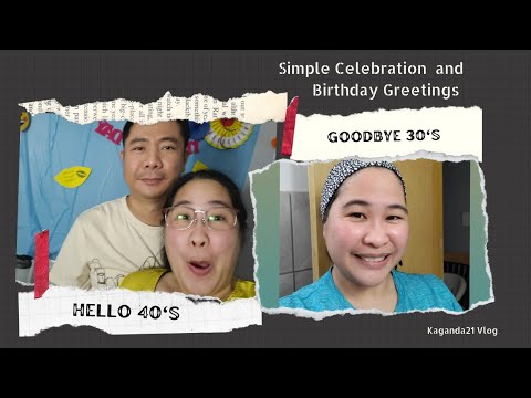 Goodbye 30's Hello 40's Celebration 🍾 || Simple Celebration and ...