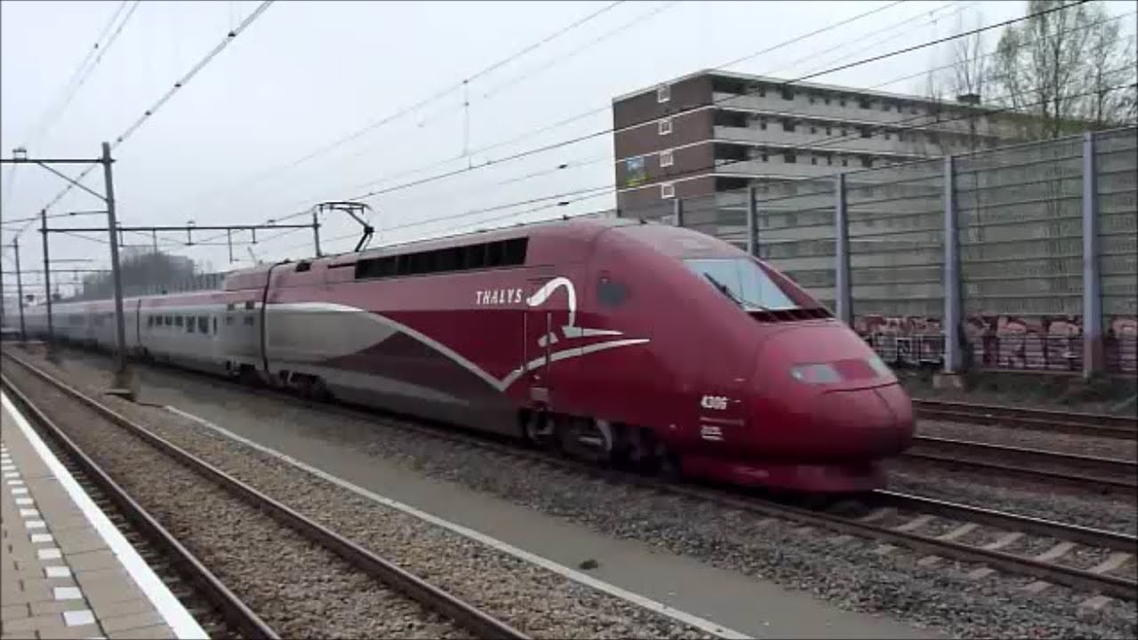Thalys, Талис, タリス, PBA, PBKA, passing only , including 4343 "Tin Tin ...