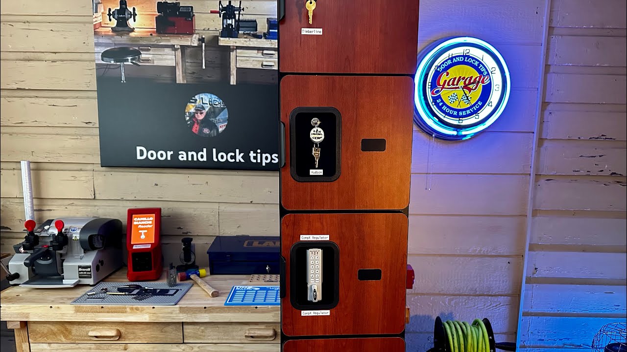 How to Install a CompX Regulator Cabinet Lock for your locker rooms # ...