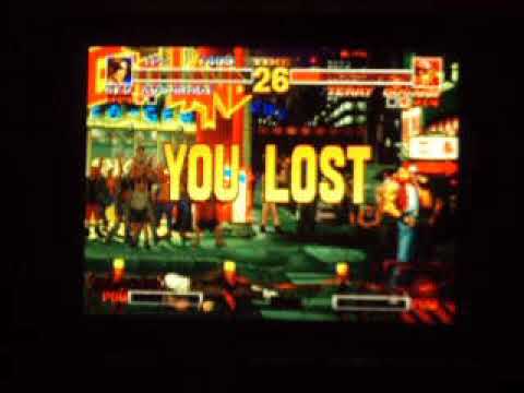 King of fighters 95 Kyo vs Terry - YouTube