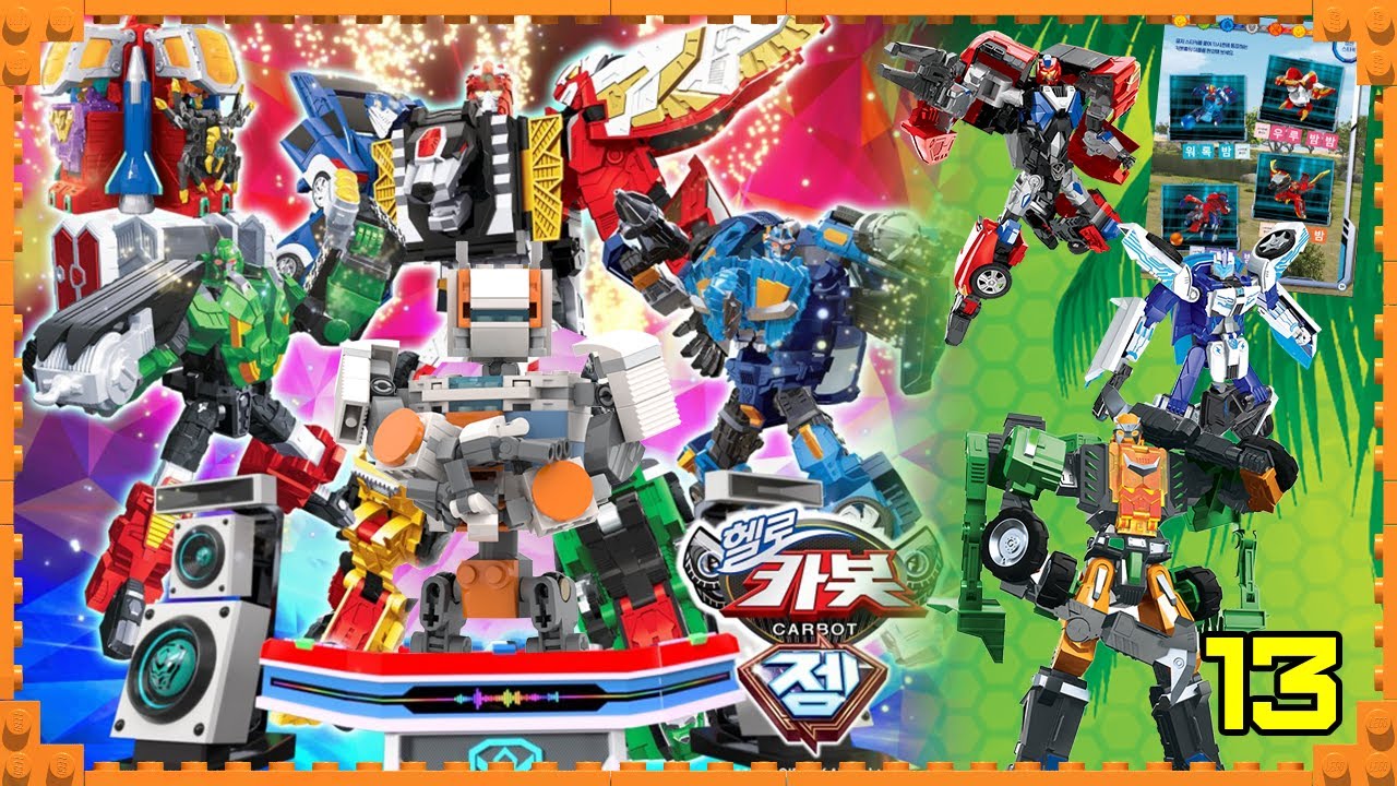 Hello Carbot Gem Season 13 Overview 💎 Beast Headmasters and Combiners ...