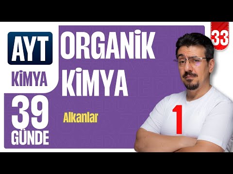39 Günde AYT Kimya Kampı | Hidrokarbonlar-Alkanlar | 33.GÜN | Zeduva
