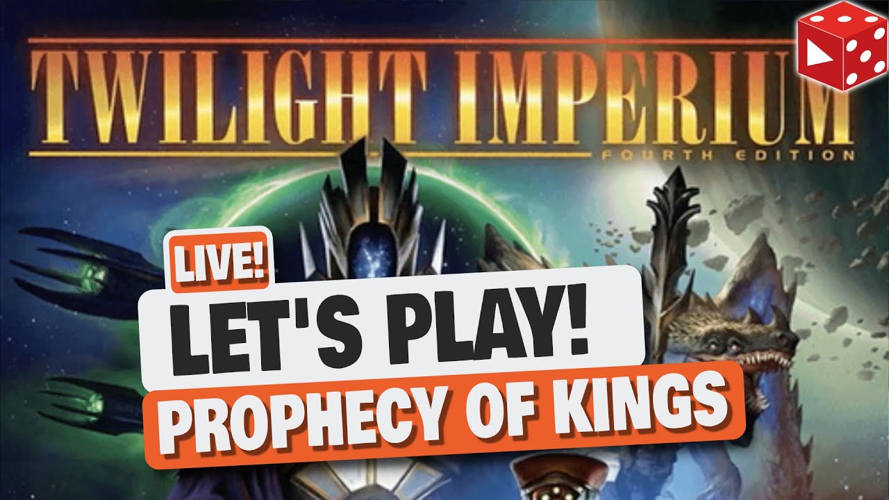 Twilight Imperium IV mit Prophezeiung der Könige - Live Let's Play zu ...