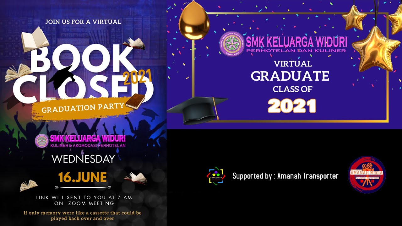Wisuda Online SMK Widuri 16 Juni 2021 - YouTube