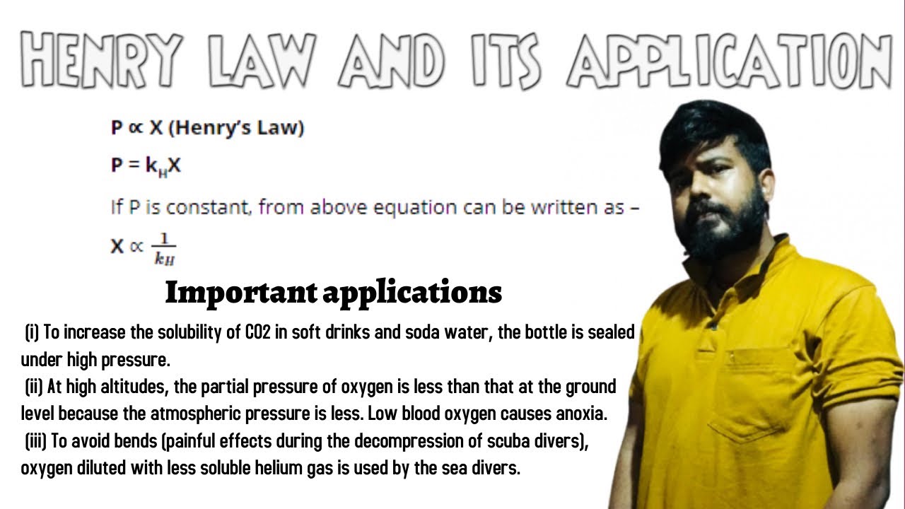 state-henry-s-law-and-mention-some-important-applications-youtube