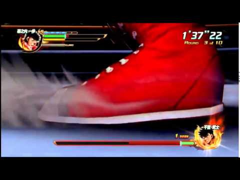 Ippo's Dempsey Roll in Hajime no Ippo for the PS3 - YouTube