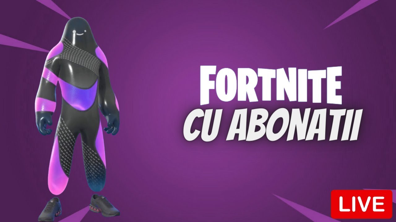 🔴LIVE - FORTNITE CU ABONATII ROMANIA - NE JUCAM RELOAD - YouTube