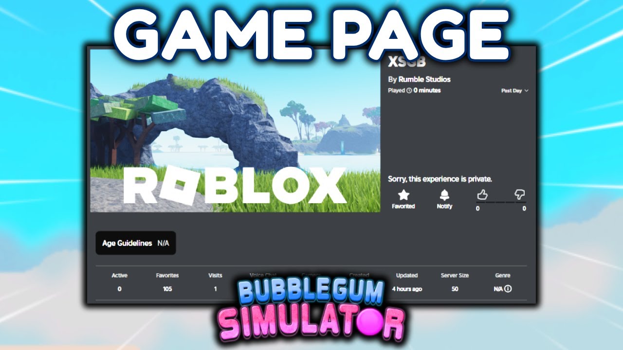Bubble Gum Simulator 2 Game Page - YouTube