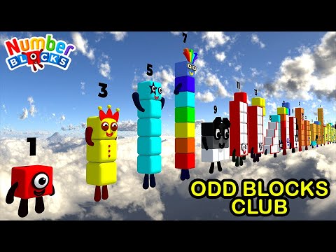 Numberblocks Odd Blocks Club - YouTube