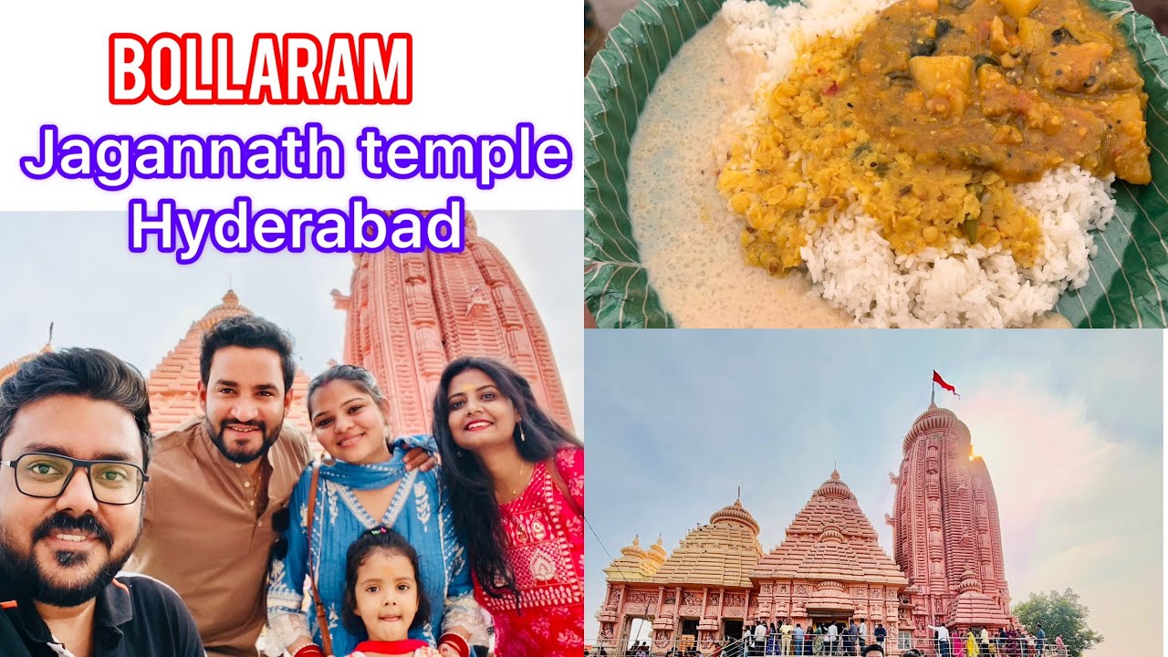 New year 1st day @ Bollaram Jagannath temple Hyderabad / Mahaprasad ...