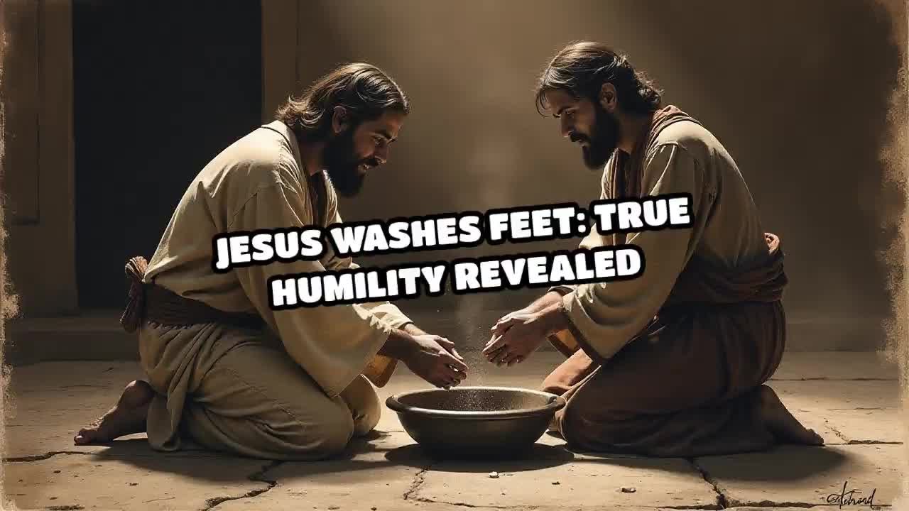 Jesus Washes Feet: True Humility Revealed - YouTube