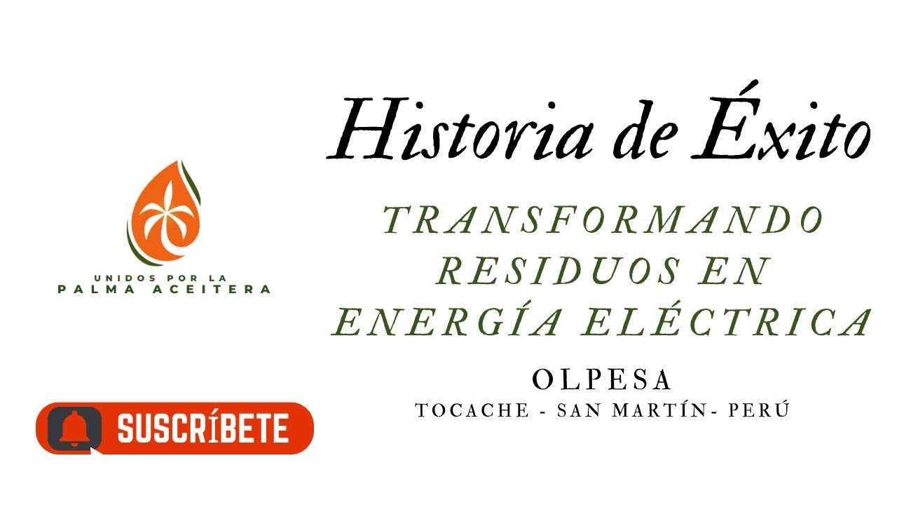 🌴OLPESA ¡Transformando residuos en energía!⚡#viralvideo - YouTube