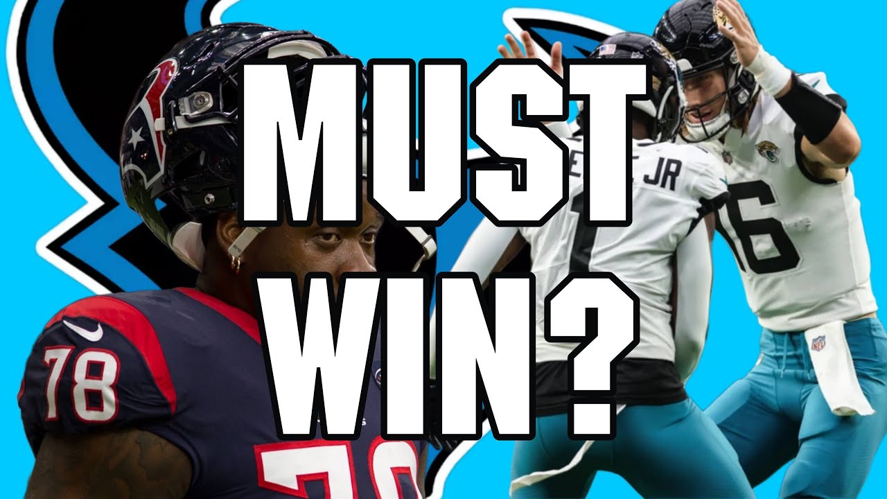 Is the Jags game a Must Win for the Houston Texans? - YouTube