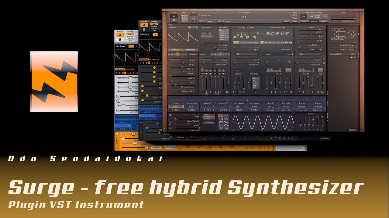 Synthesizer Surge 1.8 ist veröffentlicht / VST für Linux / Windows ...