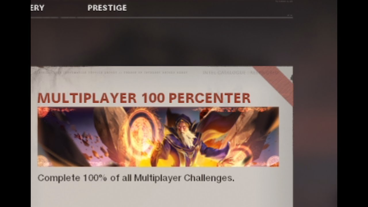 The 100 percenter calling card for Multiplayer - YouTube