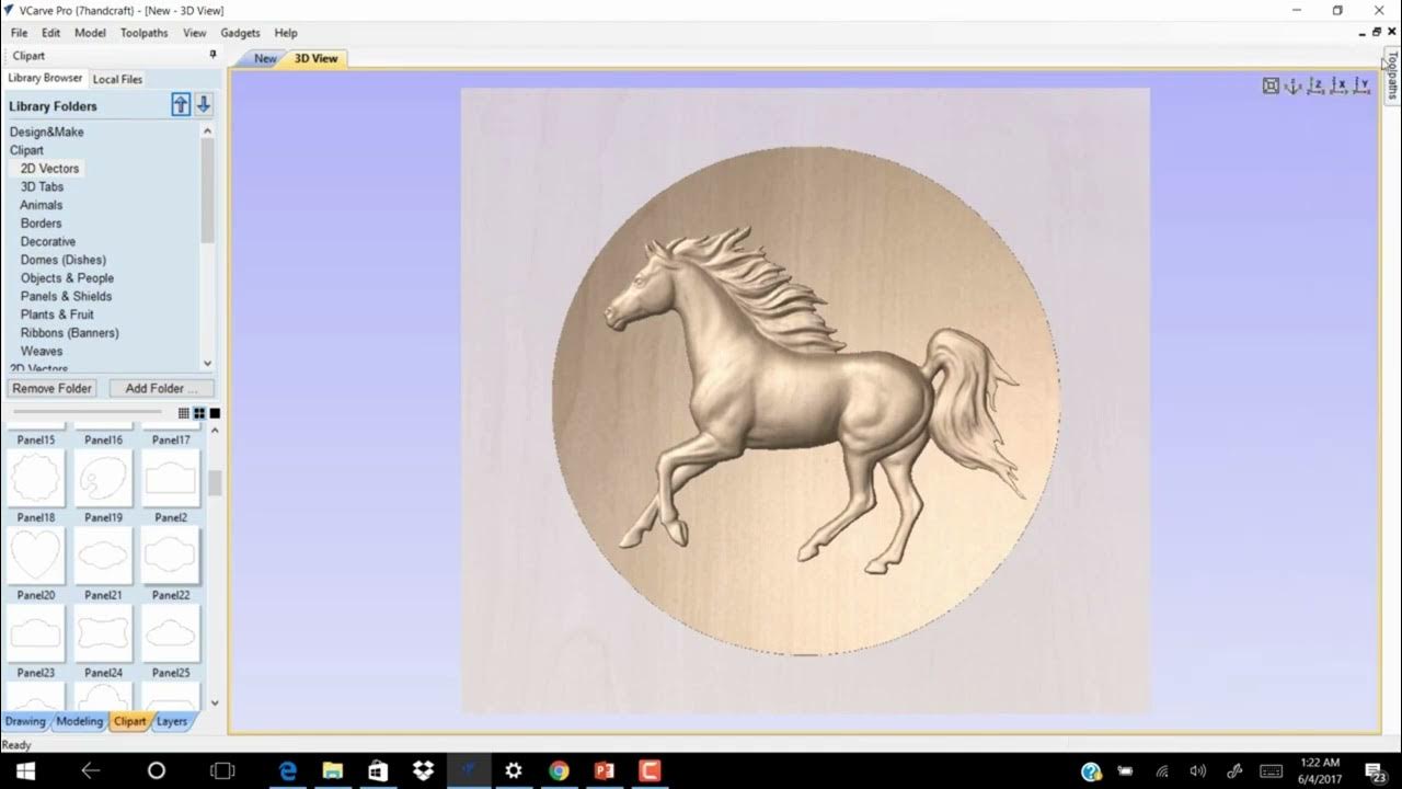 Creating Stunning 3D Carvings with VCarve Pro: A Step-by-Step Guide - YouTube