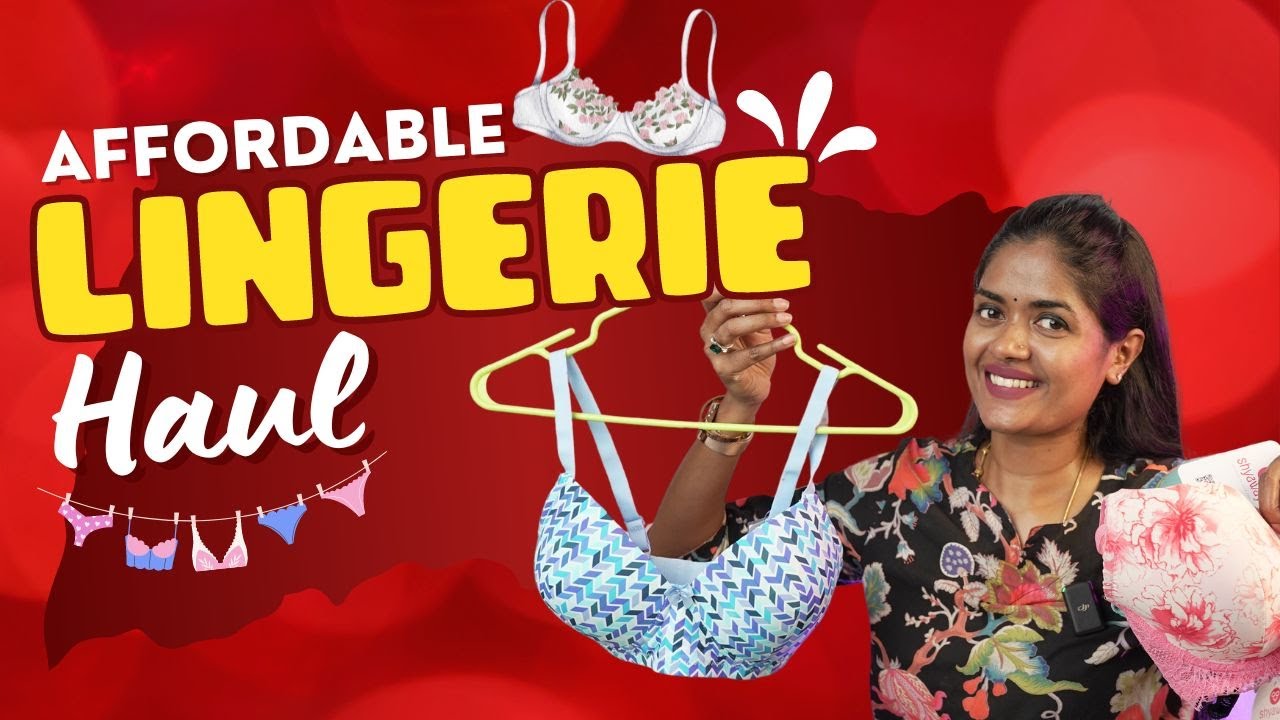 NEW LINGERIE HAUL | Affordable Bra Haul 2024 - YouTube