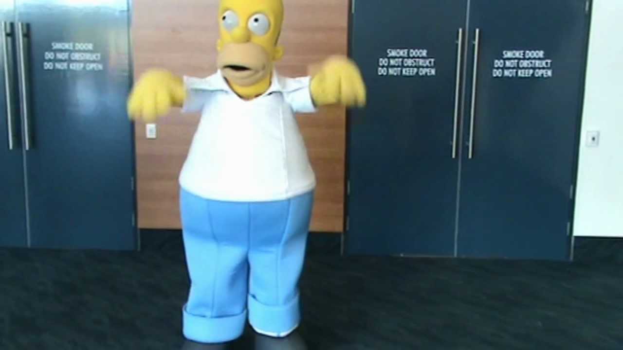 Homer Simpson dance DUBSTEP - YouTube