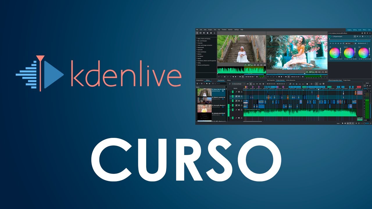 CURSO DE KDENLIVE 2025 - YouTube