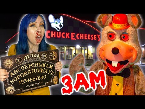 (SCARY) Do Not Play OUIJA BOARD at a Haunted Chuck E Cheese at 3AM!! (5 KIDS WENT MISSING!?)