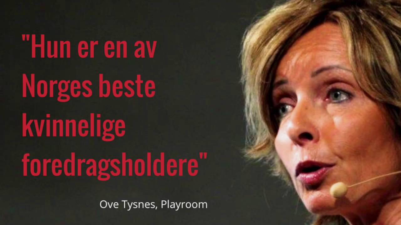 Hanne Kristin Rohde foredrag publikums reaksjoner - YouTube