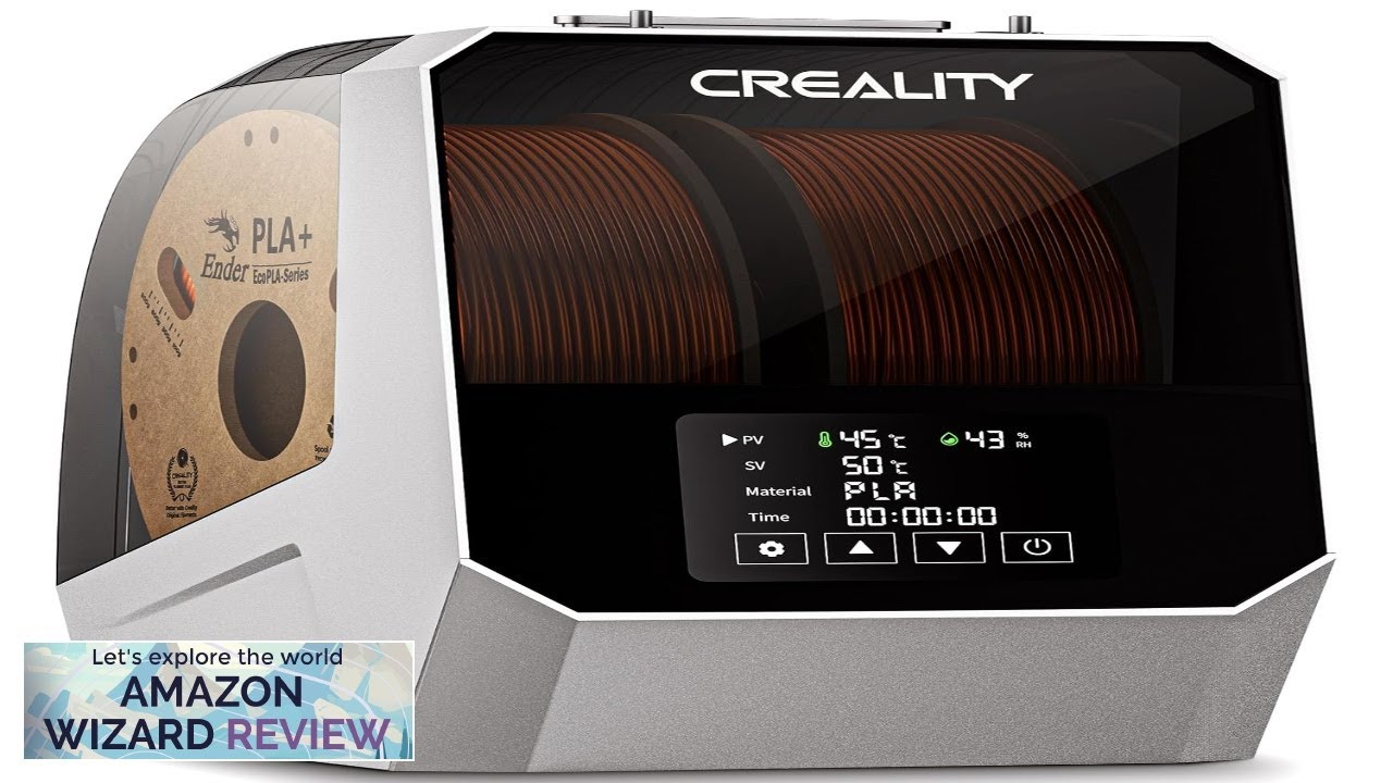 2024 CREALITY Official Space Pi Filament Dryer Plus Dual-Spool Filament ...