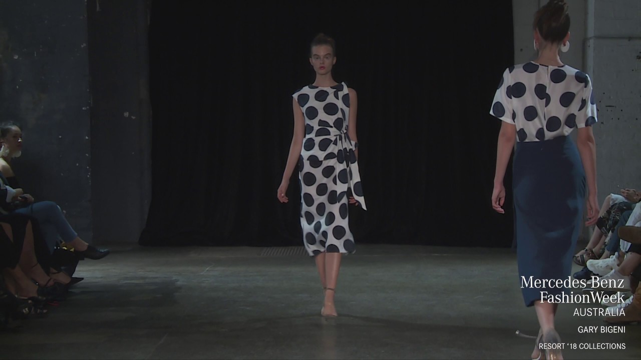 GARY BIGENI MERCEDES-BENZ FASHION WEEK AUSTRALIA RESORT 18 COLLECTIONS ...
